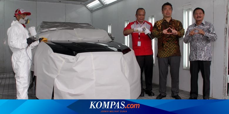 Mitsubishi Resmikan Bengkel Cat Pertama di Indonesia