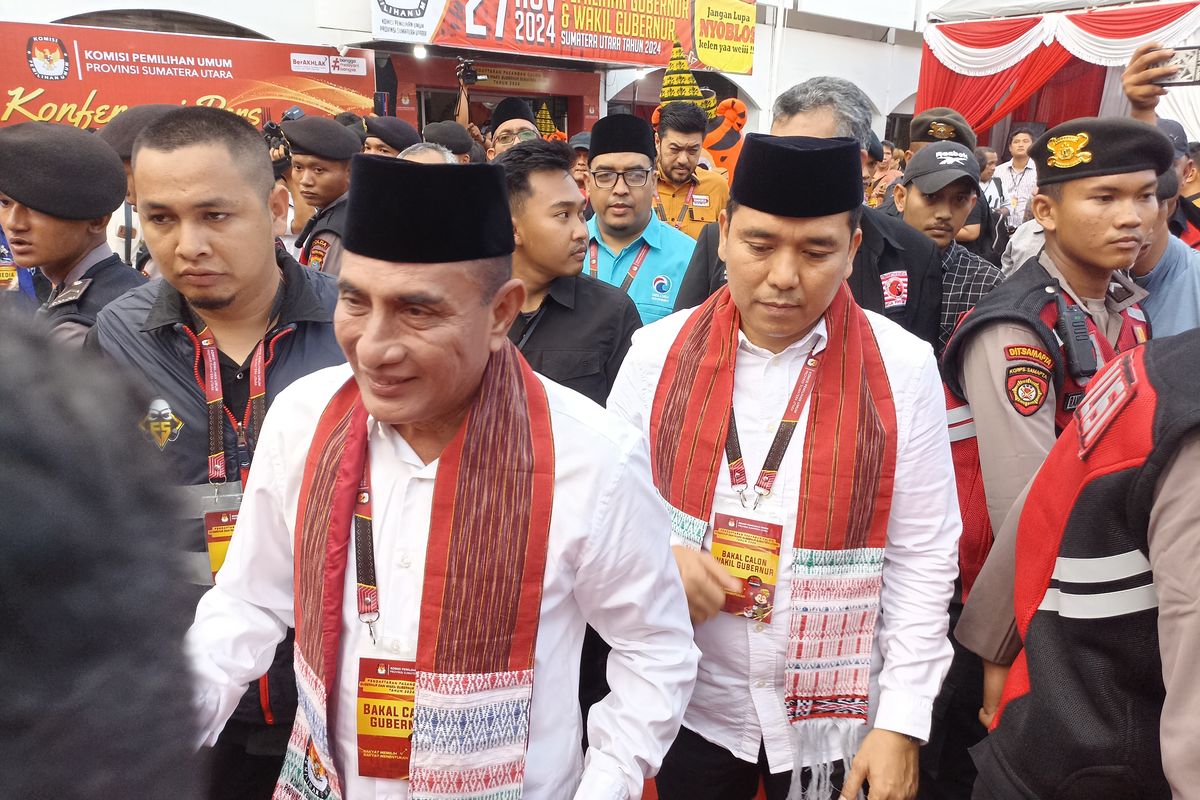 Daftar Tim Pemenangan Edy-Hasan, dari Paman Bobby sampai Fahri Hamzah