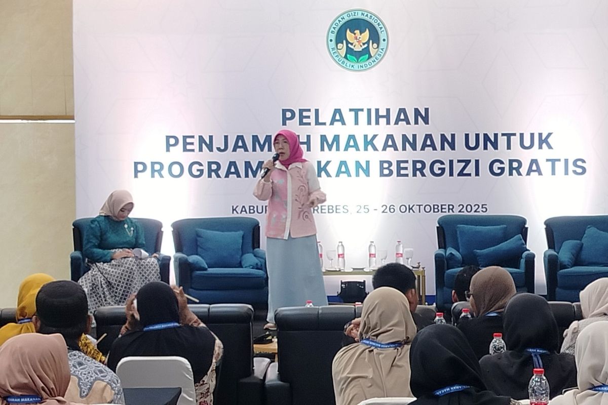 Sudah 3.400 Relawan Penjamah Makanan MBG di Brebes Kantongi Sertifikat