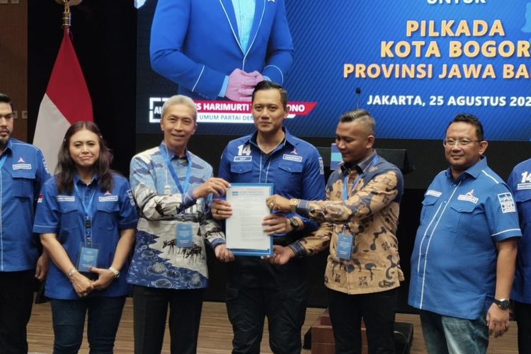 Dedie A Rachim-Jenal Mutaqin Terima Rekomendasi Partai Demokrat untuk ...