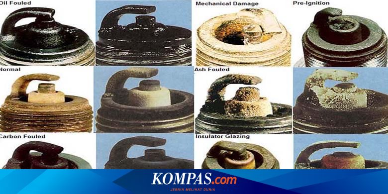 Cek Kesehatan Mesin dari Warna Busi