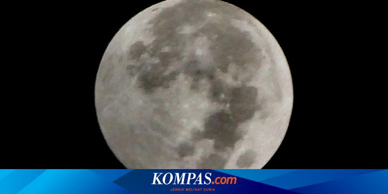 Malam Ini, Bisa Saksikan Bulan Purnama Langka Full Corn Moon