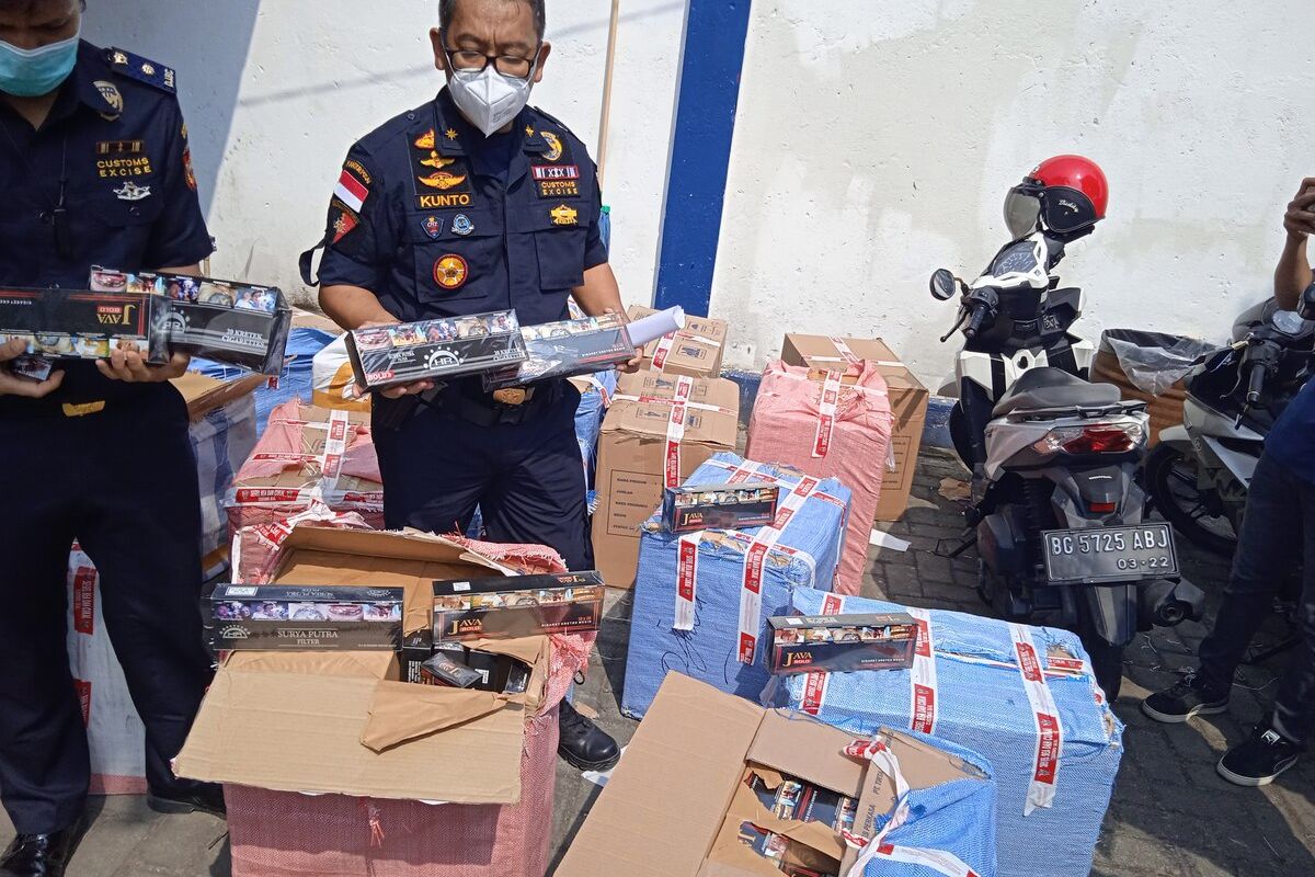 Beragam Modus Penyelundupan Rokok Ilegal untuk Kelabui Petugas Bea ...