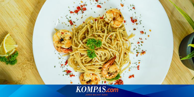 Resep Spaghetti Aglio Olio Simpel, Bumbu Bawang Putih dan Minyak Zaitun