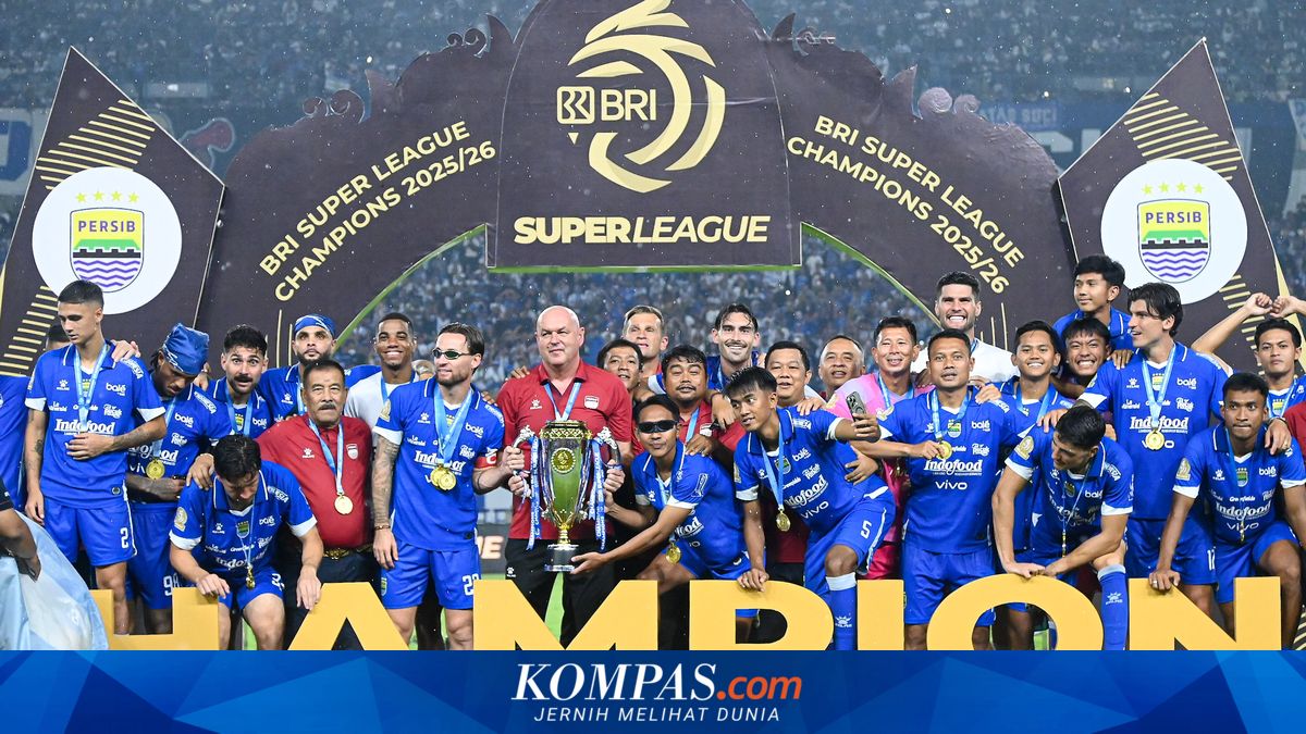 Persib Ukir Sejarah Hattrick Juara, Tak Terkalahkan di GBLA