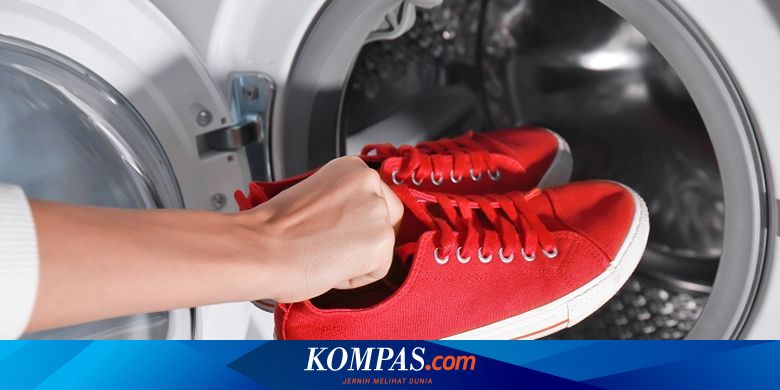 Cara Tepat Mencuci Sepatu dengan Mesin Cuci