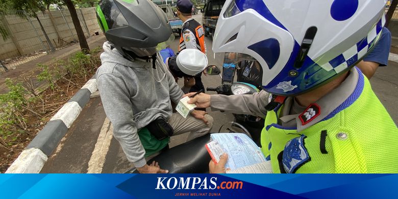 Daftar Besaran Denda Tilang bagi Pelanggar Operasi Zebra 2024