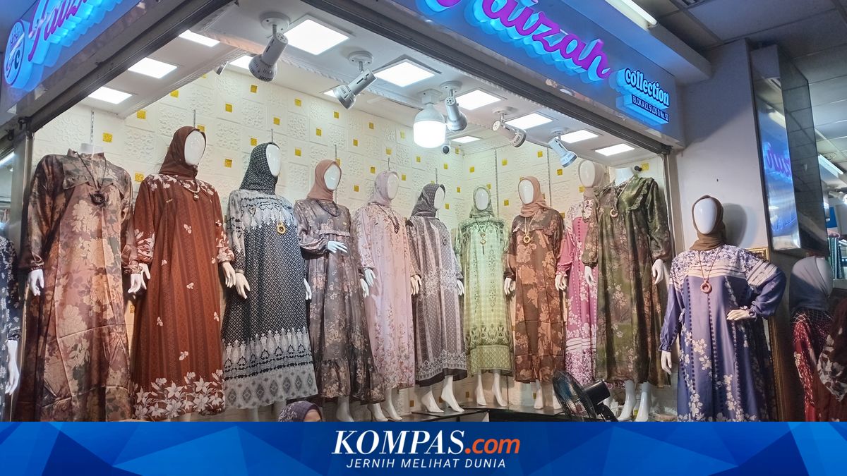 Harga Gamis One Set di Pasar Tanah Abang, Mulai dari Rp 200.000-an