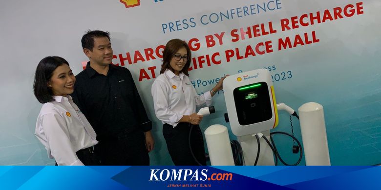 Shell Punya 9 Unit SPKLU, Ini Lokasi dan Biaya Isi Baterai Mobil Listrik