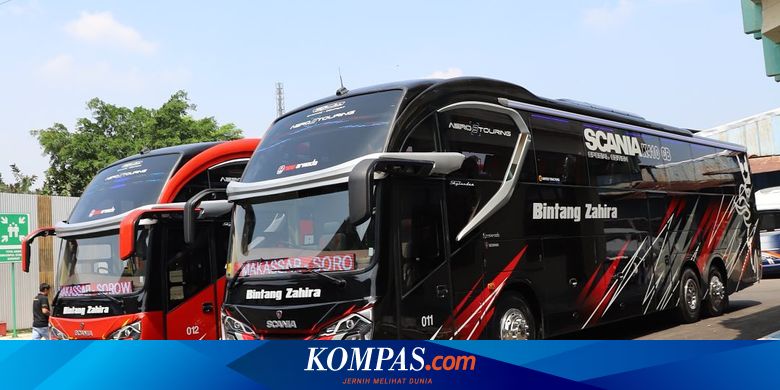 2 Bus Baru PO Bintang Zahira Trans, Tronton dengan Bodi Skylander R22