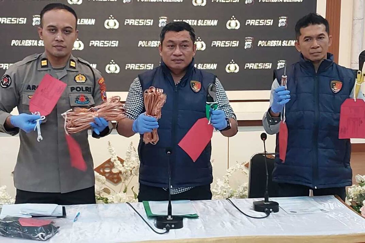 Spesialis Pencuri Kabel Tower BTS di DIY Ditangkap di Safe House ...