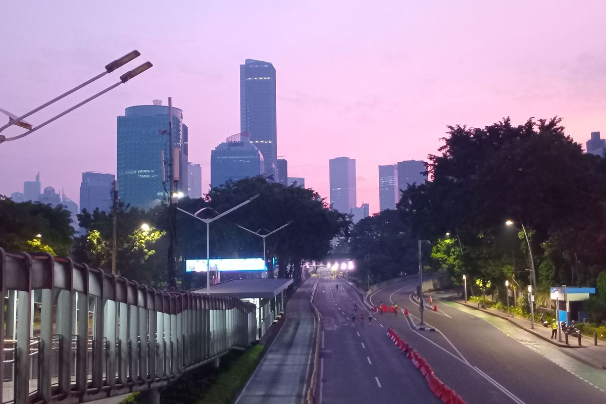 Ada Jakarta Marathon, Sepanjang Ruas Jalan Jenderal Sudirman Ditutup ...