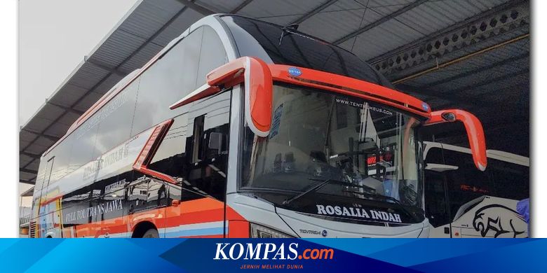 PO Rosalia Indah Luncurkan Bus Baru Rakitan Karoseri Tentrem