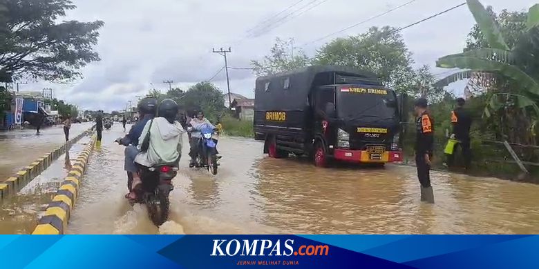 Diguyur Hujan Lebat Semalaman, 5 Kecamatan di Malinau Terendam Banjir