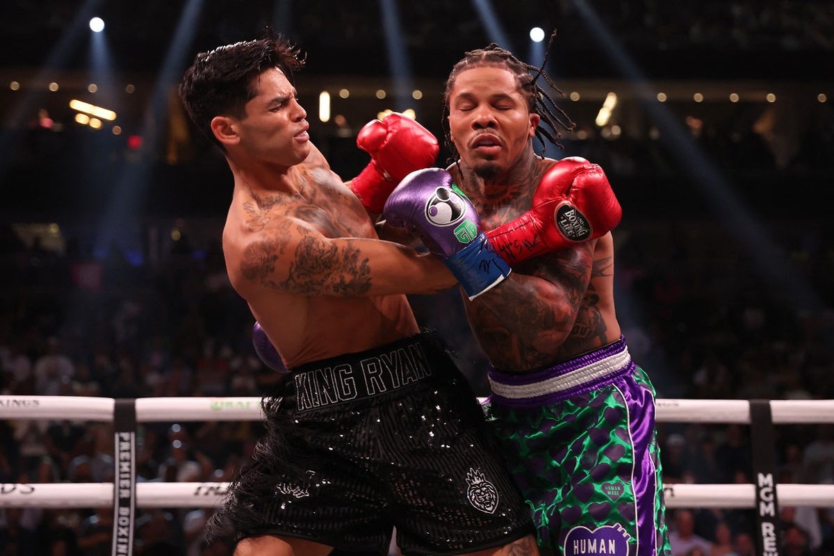 Gervonta Davis Pukul KO Ryan Garcia, Kemenangan Sebesar Penampilan Rihanna Halaman all - Kompas.com