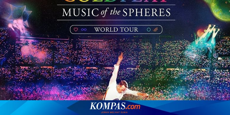 Resmi, Ini Harga Tiket Konser Coldplay di Indonesia