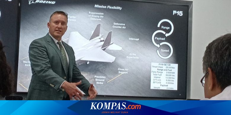 Boeing Janji Libatkan Industri Indonesia dalam Produksi Jet Tempur F-15EX
