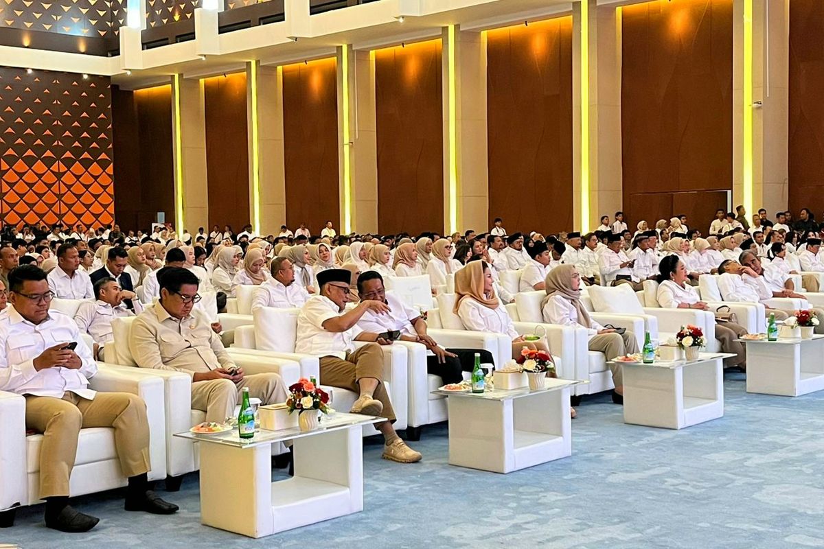 Gerindra Gelar HUT Ke-18 di DPR, Dihadiri Elite Partai hingga Menteri ...