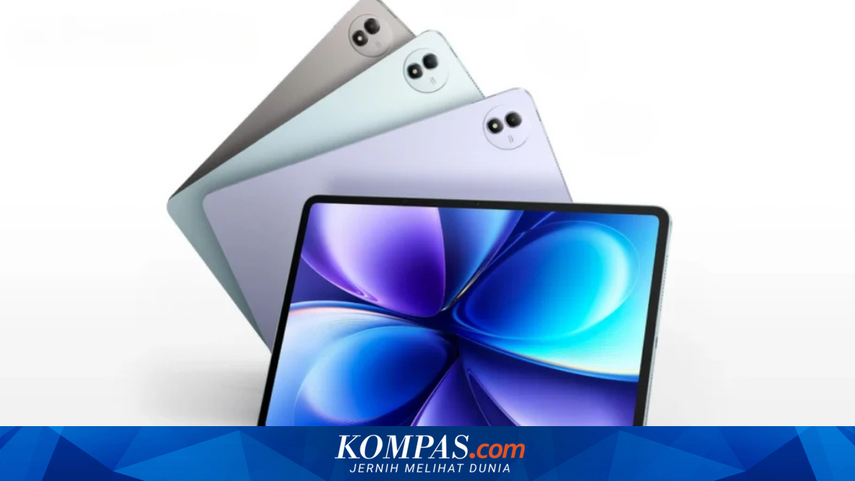 Tablet Vivo Pad 6 Pro Resmi, Punya Layar 4K dan Baterai 13.000 mAh