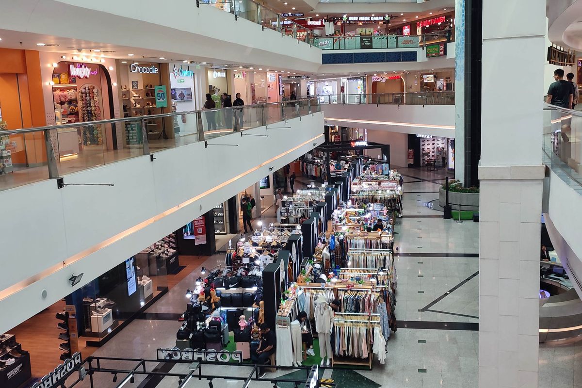 Sempat Ditutup, Aktivitas di Mal Atrium Senen Kembali Normal