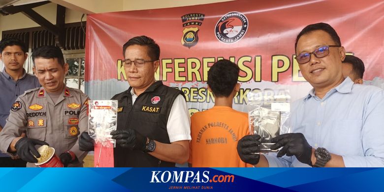 Pria di Jambi Jebak Ibu Kandung untuk Selundupkan Sabu ke Lapas