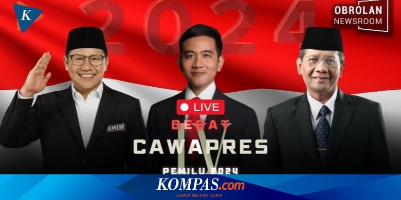 Link Live Streaming Debat Keempat Pilpres 2024