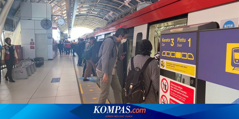 Il s'avère que c'est la cause de la perturbation du LRT de Jabodebek lundi matin. - Nouvelles Du ...