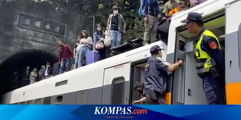 Kecelakaan Kereta Api Tragis di Taiwan, Jaksa Kumpulkan Bukti Foto