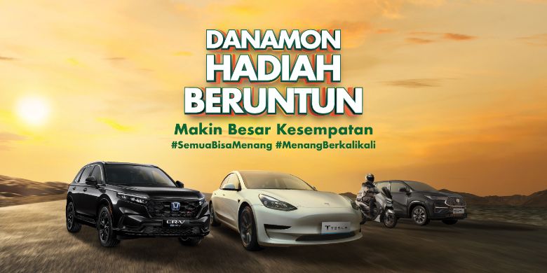 Kejar Grand Prize Tesla Model 3 lewat Danamon Hadiah Beruntun, Semua ...
