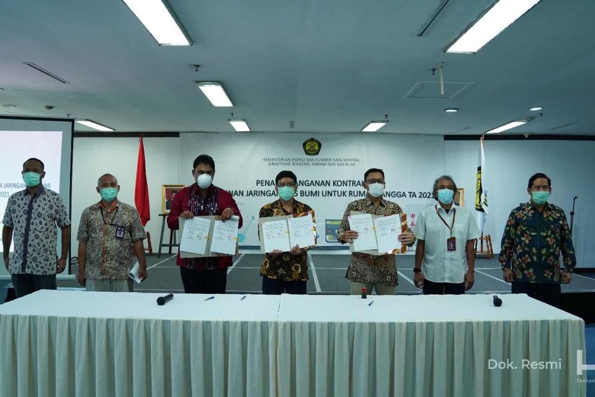 Hutama Karya Garap Jaringan Gas Bumi dan Rumah Tangga di Jatim Senilai ...