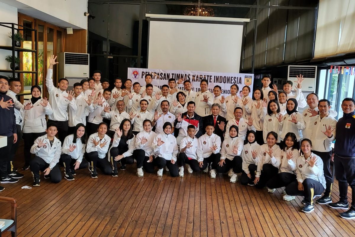 FORKI Lepas Wakil Indonesia untuk Kejuaraan Asia 2022, Optimistis Bawa ...