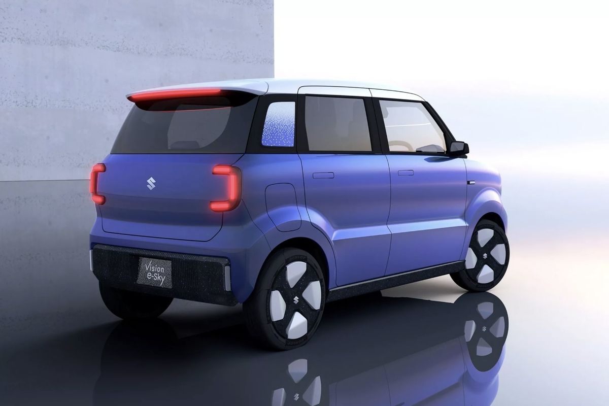 Bocoran Mobil Listrik Mungil Suzuki Vision e-Sky