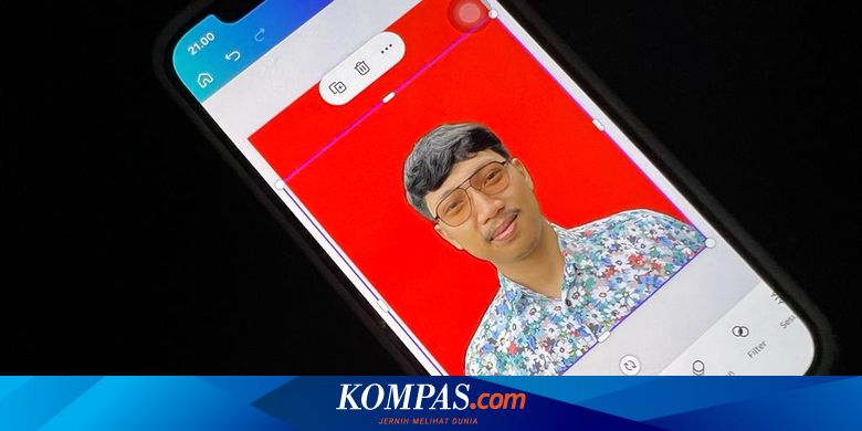 Cara Edit Background Foto Jadi Merah di HP buat Daftar PPPK Tenaga Teknis 2022