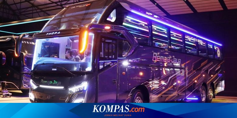Bus Tronton PO Remaja Jaya Resmi Meluncur