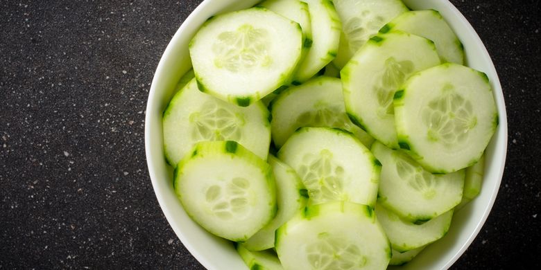 Cara Potong Timun untuk Hiasan, Buat Masakan jadi Lebih Menarik