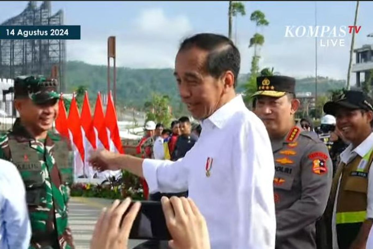 Soal Prabowo Ingin Pembangunan IKN Dipercepat, Jokowi: Terserah Beliau