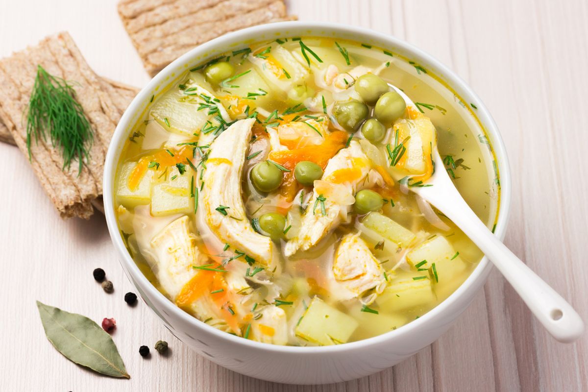 Resep Sayur Sup Labu Bening, Tambah Ayam Lebih Nikmat