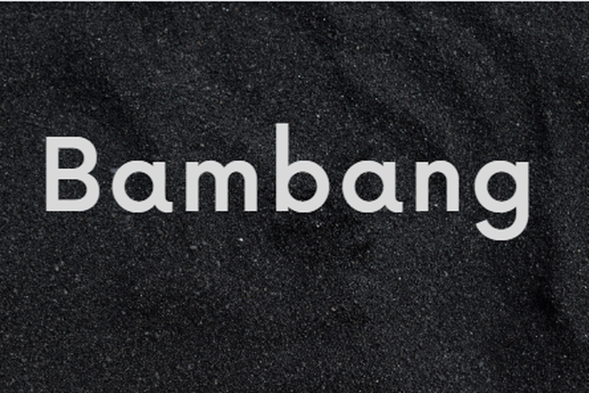 Identik dengan Pria Dewasa, Mengapa Dulu Nama "Bambang" Begitu Populer?