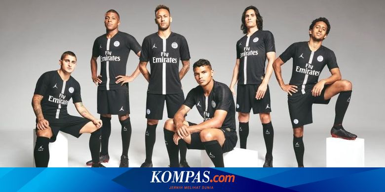 Tim PSG Siap Merumput dengan Jersey Anyar Berlogo "Jumpman"
