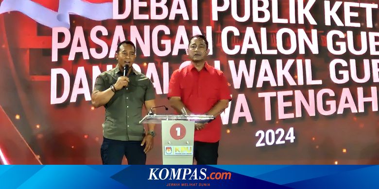 Debat Pilkada Jateng, Hendi Klaim Pernah Naikan UMK 50 Persen saat Jadi Wali Kota Semarang