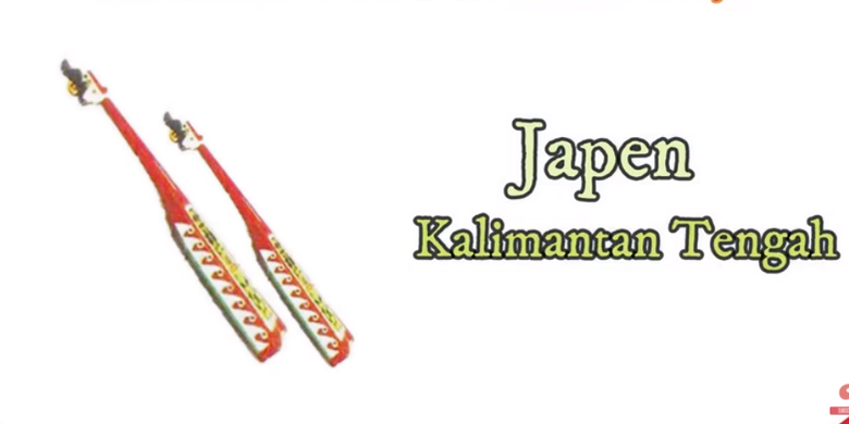 Japen dan Garantung, Alat Musik Daerah Kalimantan Tengah