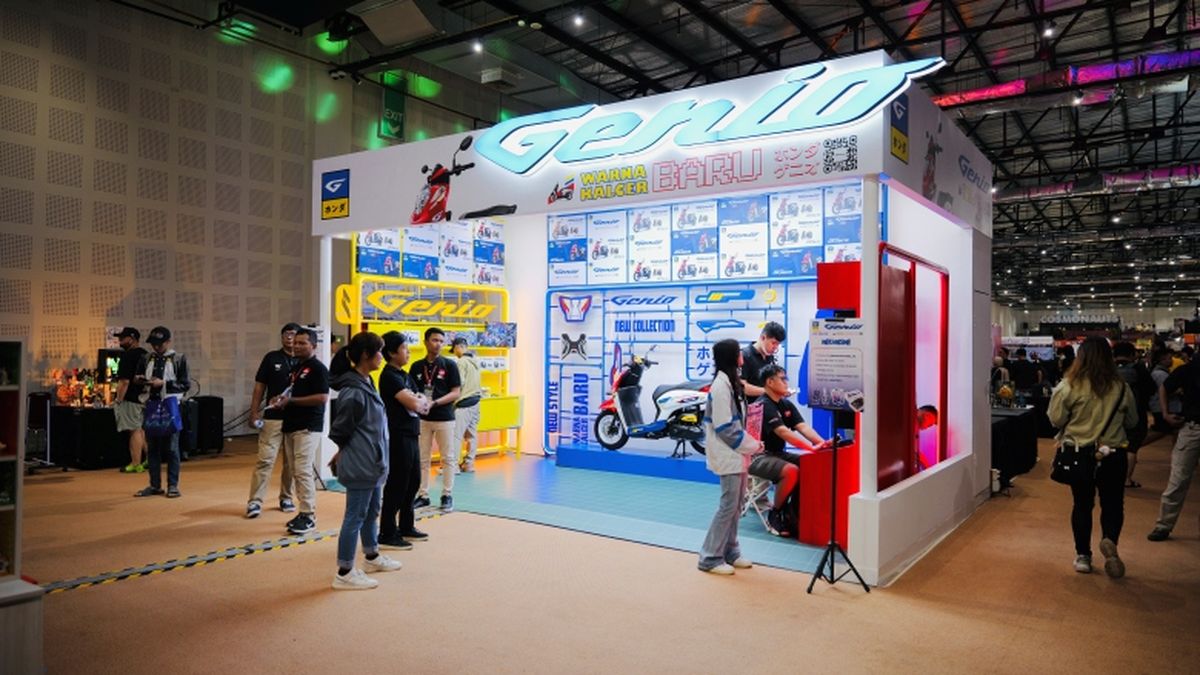 Gaya Retro Modern Honda Genio Hadir di JTCF 2026 lewat Dua Konsep Stan ...