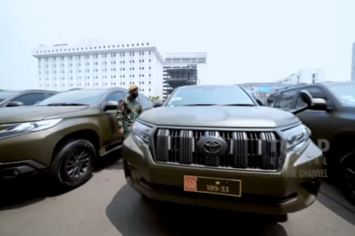 Arti Kode Pelat Nomor Kendaraan Dinas TNI AD