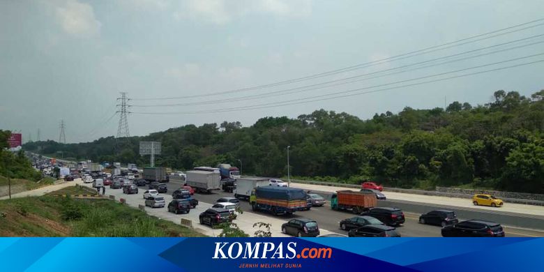 Terjadi Kepadatan di Tol Japek, Contraflow Mulai dari Kilometer 47 sampai 61