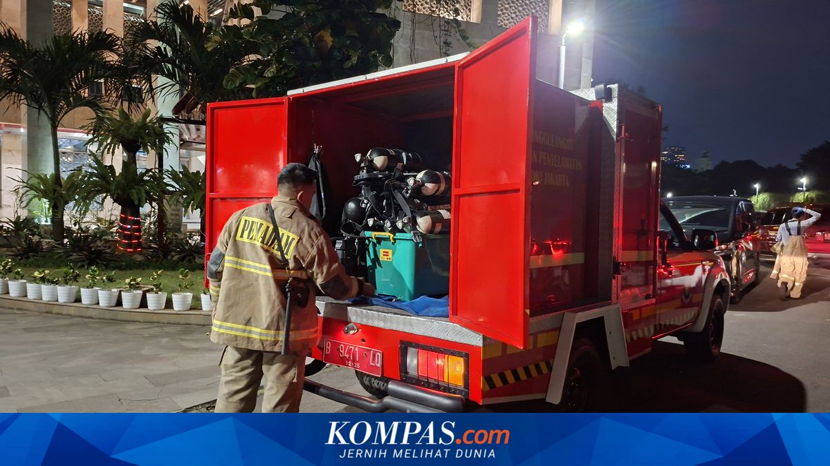 Masjid Istiqlal Terbakar, Api Berasal dari Ruang Server