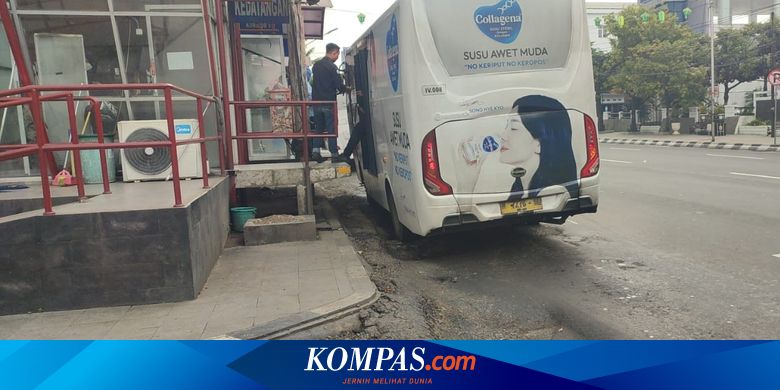 Masyarakat Keluhkan Jalur Bus Bergelombang di Halte Jalan Pemuda ...