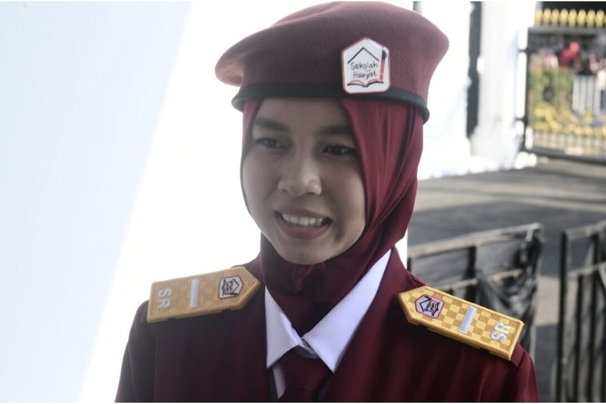 Cerita Laela, Siswa Sekolah Rakyat yang Jadi Anggota Padus di Upacara ...