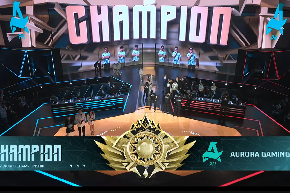 Aurora Gaming Filipina Juara Mobile Legends M7 World Championship