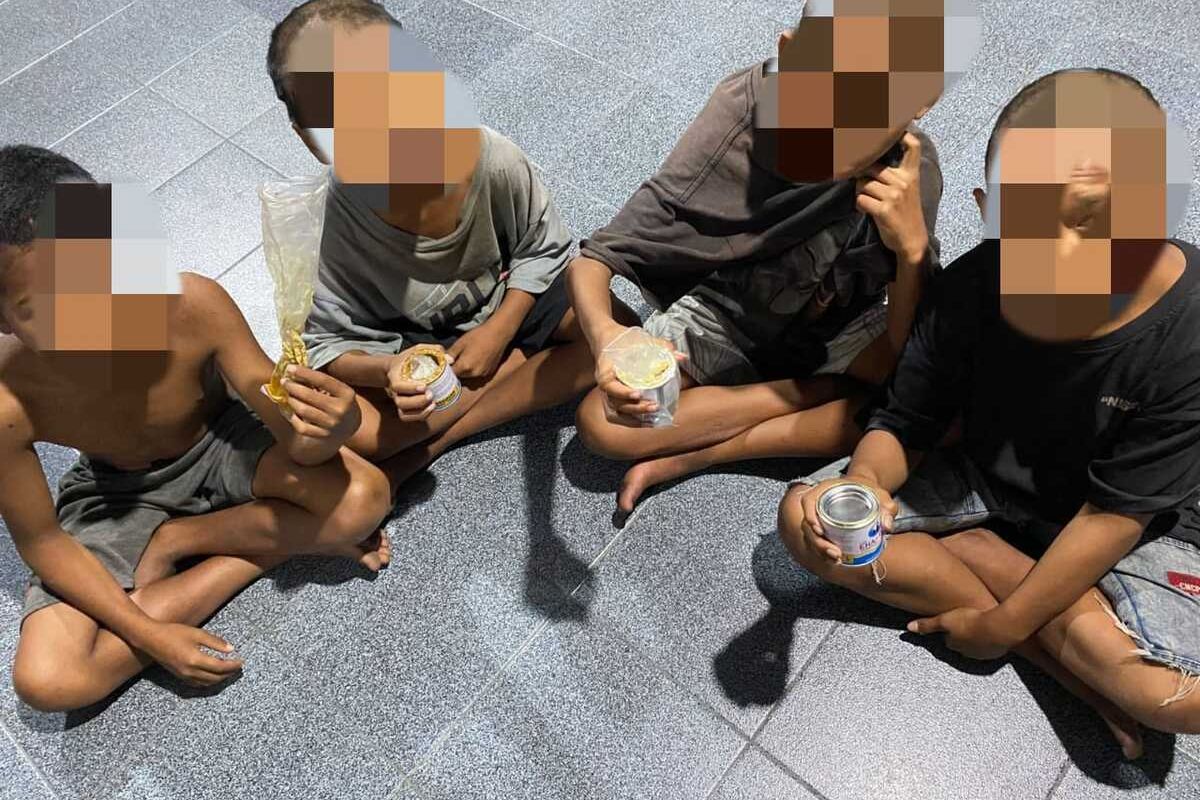 Anak Jalanan di Ambon Kedapatan "Ngelem" dari Hasil Minta-Minta, Warga ...