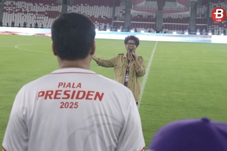 Piala Presiden 2025, Rita Butar Butar Salah Lirik Lagu Indonesia Raya